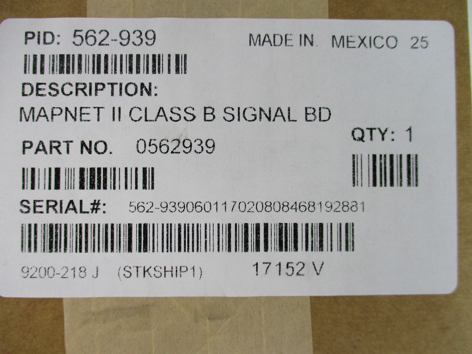 (NEW) SIMPLEX 562-939 - CLASS B SIGNAL ZAM MAPNET II | eBay