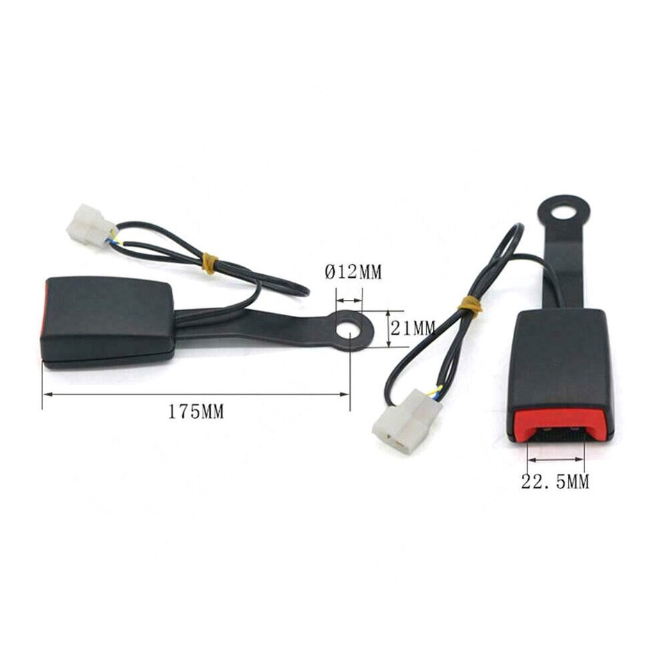 NEW Front Driver Seat Belt Buckle Plug Connector Warning Cable Duty ...