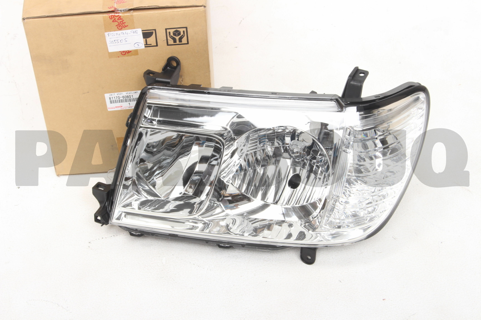 8117060B01 Genuine Toyota UNIT ASSY, HEADLAMP, LH 81170-60B01 | eBay