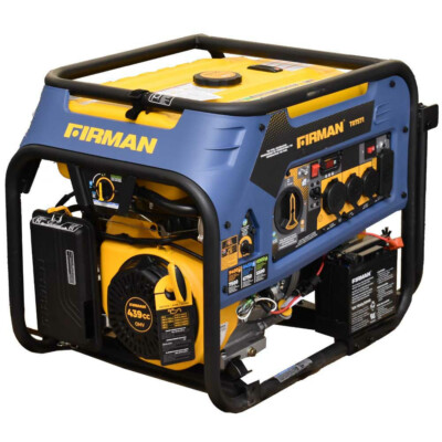 Firman T07571 Tri Fuel Portable Generator 7500W 120/240V - Incomplete ...