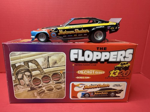 RARE THE FLOPPERS 1320 MOTOWN SHAKER AL BERGLER NHRA DRAG RACING 1:24 ...