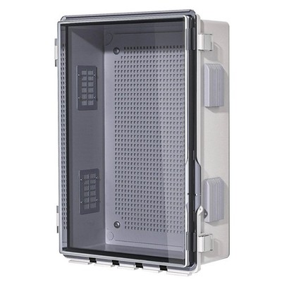 Waterproof Electrical Junction Box IP67 ABS Plastic Enclosure Hinged ...