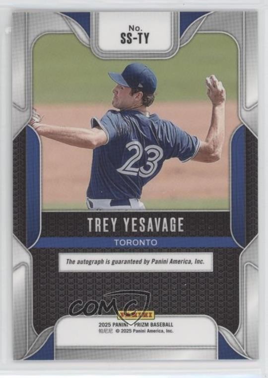 2025 Panini Prizm Sensational Signatures Trey Yesavage #SS-TY Auto v9t ...