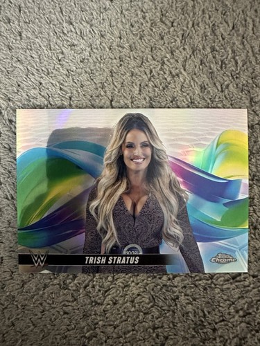 2025 Topps Chrome WWE Trish Stratus Helix Insert SSP Case Hit | eBay