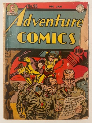 Adventure Comics 95 DC Comics Golden Age 1945 1.0 Fair Sandman Starman ...