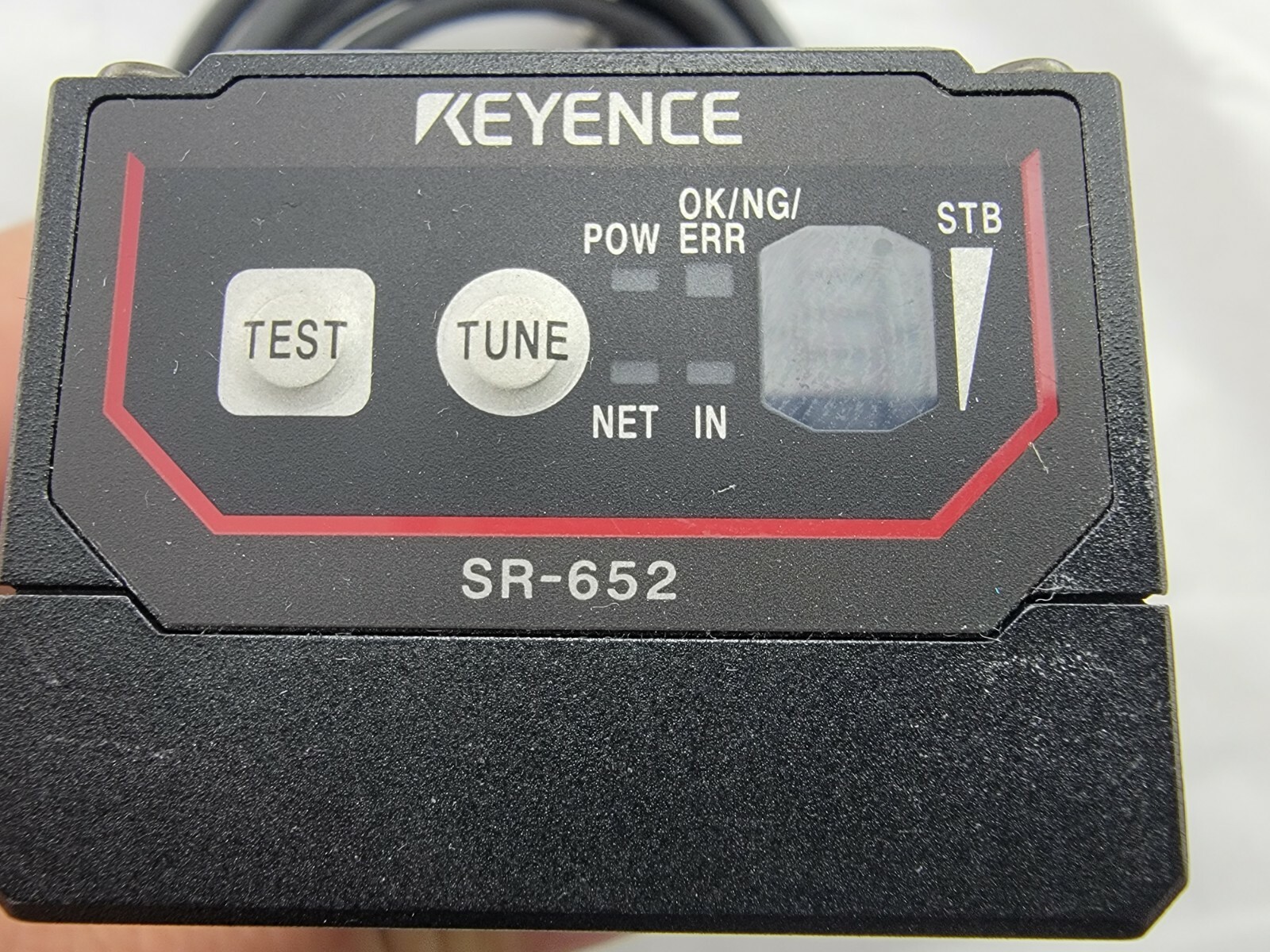 KEYENCE SR-652 COMPACT 2D BAR CODE READER | eBay