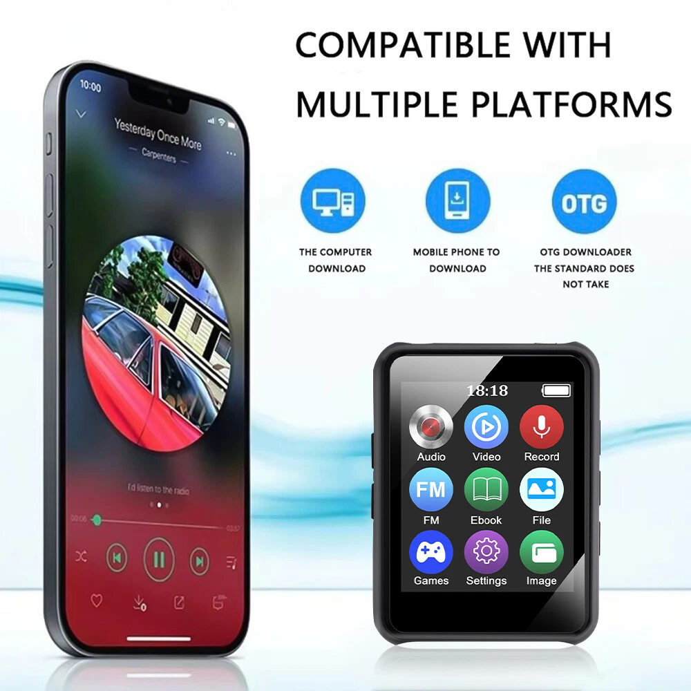 Mp3 Player Touch Screen With Games