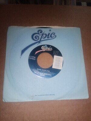 THE ALLMAN BROTHERS BAND 45 rpm record GOOD CLEAN FUN / SEVEN TURNS a ...