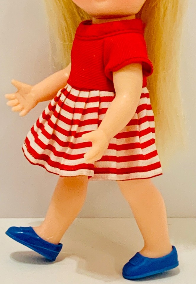 Vintage 1966 Japan My Toy Tiny Terry Doll 6 in. Platinum Blonde - Dress ...