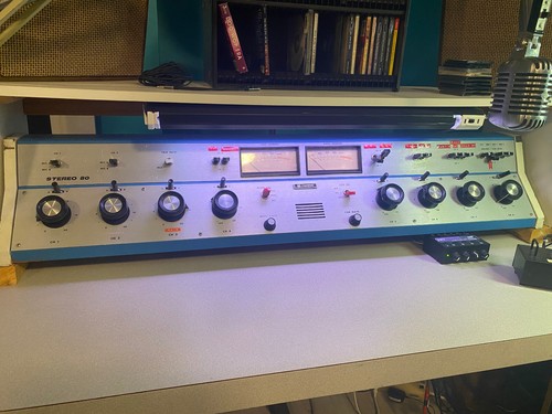 (Gates) Harris Stereo 80 Broadcast Console Mixer | eBay