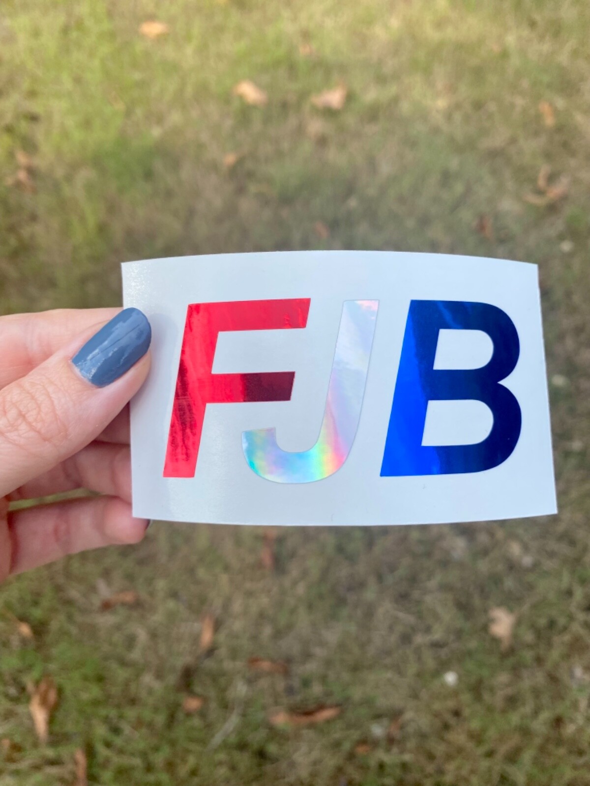 FJB, decal, american, car sticker, red white and blue, bumper sticker ...