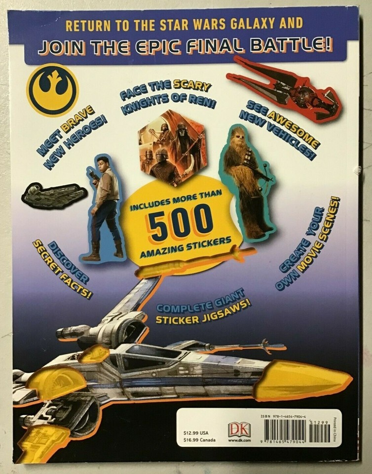 Star Wars Ultimate Sticker Collection - by DK (Paperback) - NEW ...
