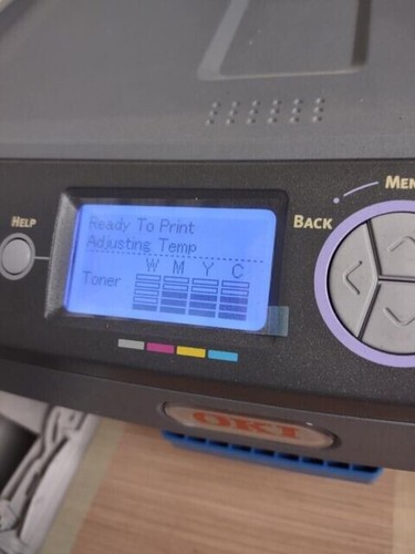 OKI c711wt White toner laser printer for TShirts and other media ...