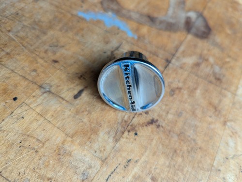 KitchenAid Stand Mixer Chrome Metal Hub Cover Cap Replacement ...