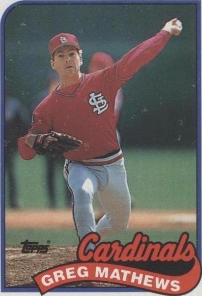 1989 Topps - #97 Greg Mathews for sale online | eBay