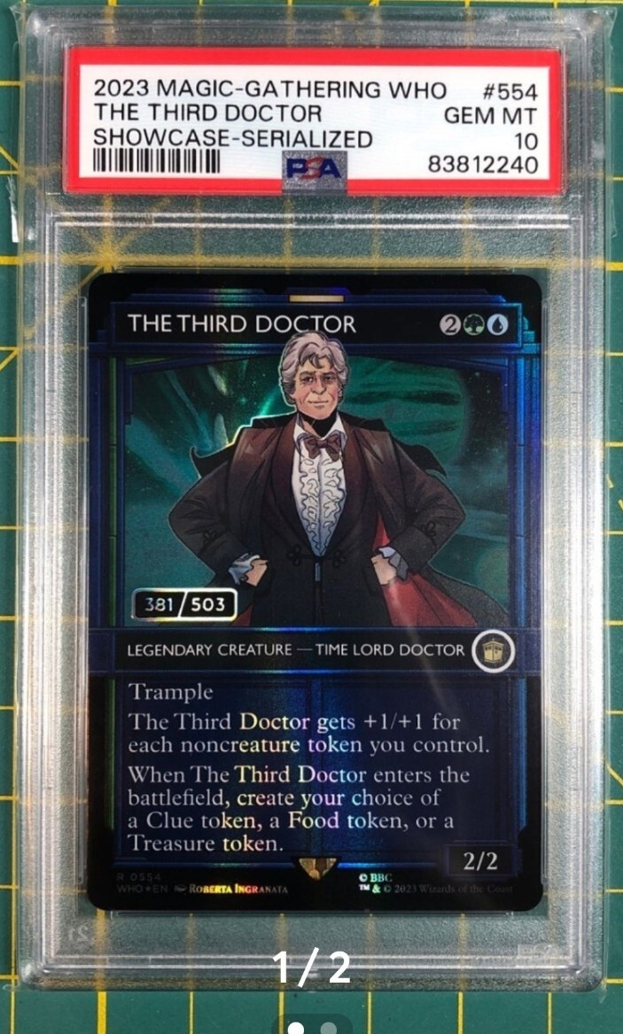 Third Doctor Serialized PSA 10 (500/503) | Magic: The Gathering MTG ...