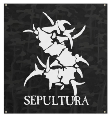 SEPULTURA - 'Logo' Flag | eBay