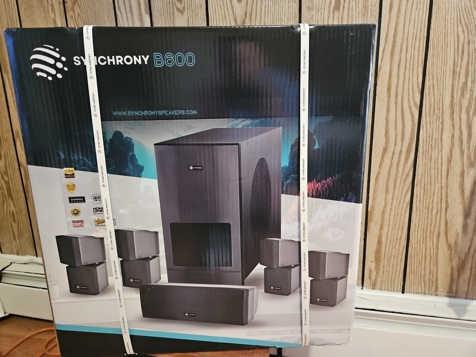 Synchrony B600 Entertainment home theater With Bluetooth ️ | eBay