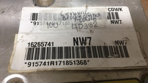 16265741 Chrysler T&C sliding Brake control module | eBay Australia