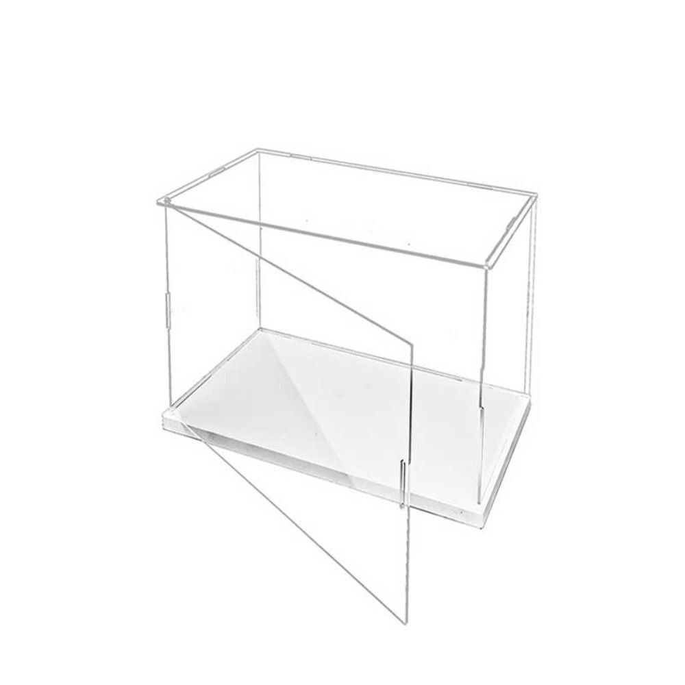 Handmade Display Case Acrylic Toy Show Box Clear Doll Protection Holder ...