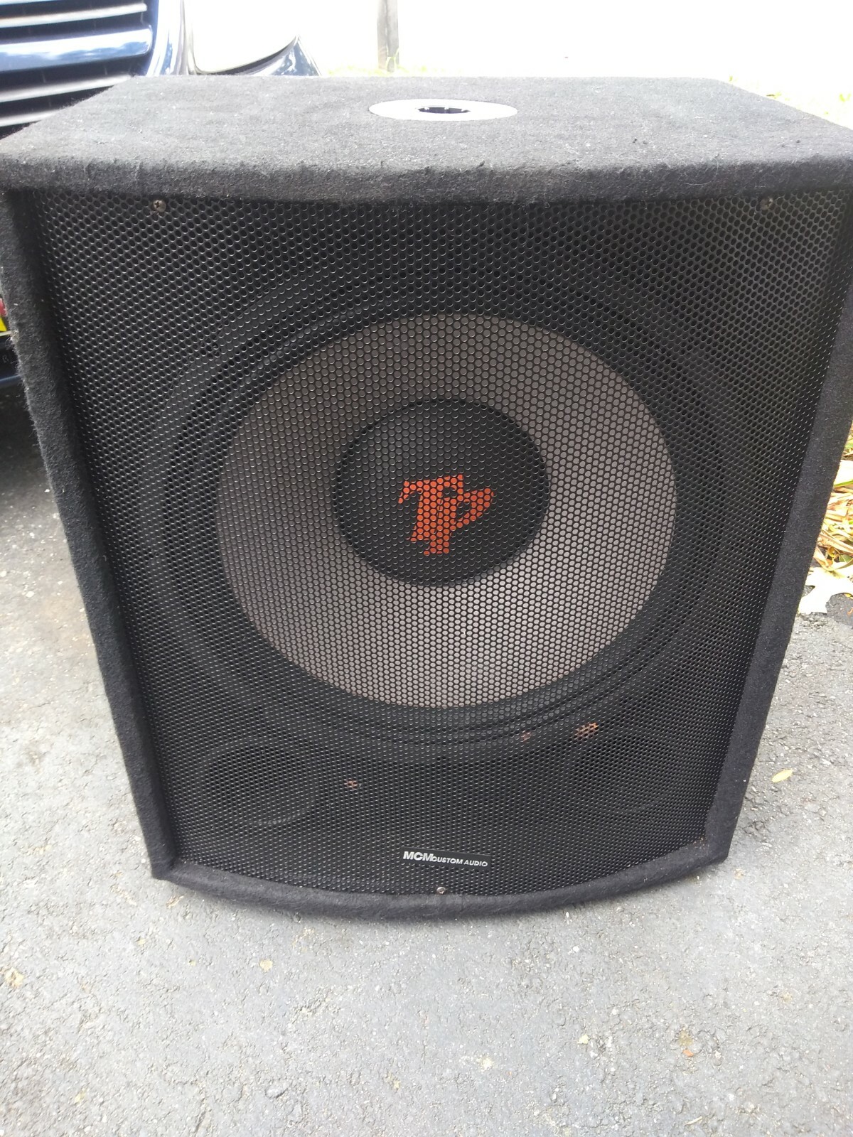 Pair (2) of 18" Technical Pro Subwoofers In Compact Cabinets... 200oz ...