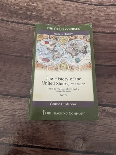 The Great Courses The History Of The United States Part 1 Course ...