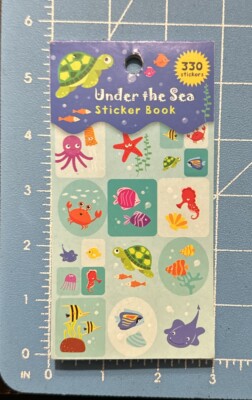 Paper Craft Under The Sea Sticker Book- 1 books / 330 stickers | eBay