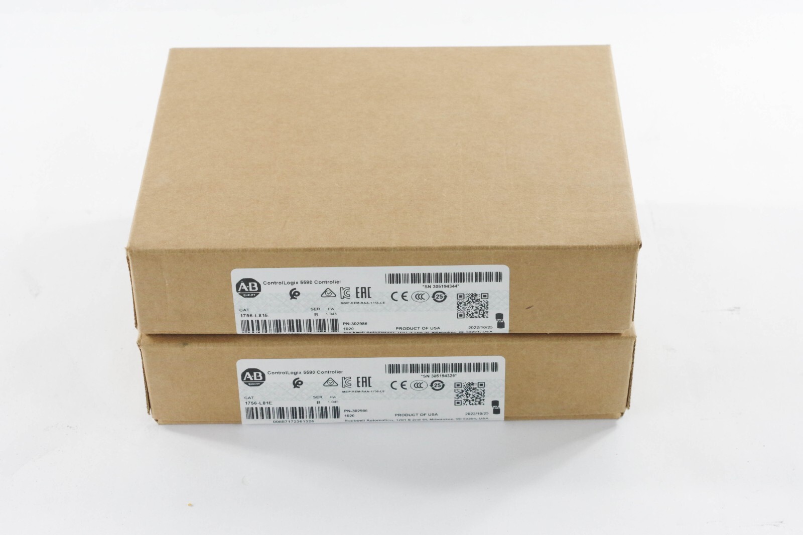 2023 Allen-Bradley 1756-L81E /B ControlLogix Processor - New Suplus ...