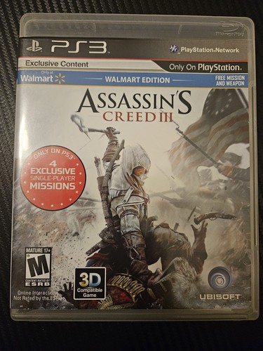 Assassin's Creed III - PS3 PlayStation 3 - Complete CIB | eBay