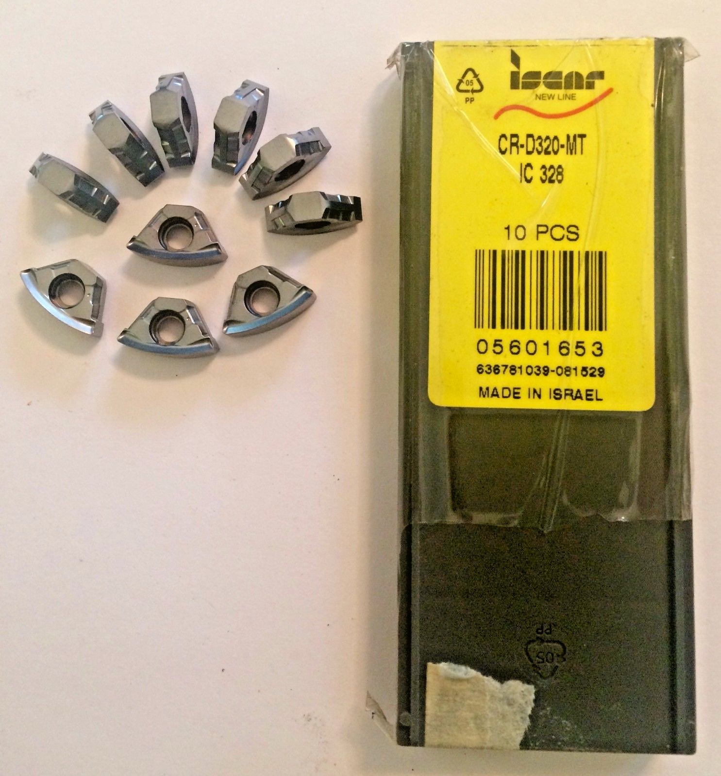 Iscar Carbide Inserts - CR-D320-MT IC328 Qty.10 - NEW | eBay