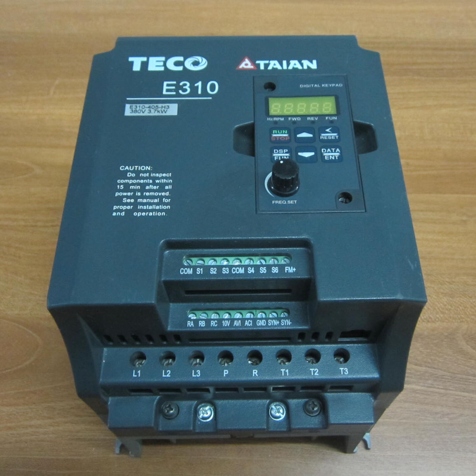 1PC New TECO E310 series Inverter E310-405-H3 3.7KW 380V #QW | eBay