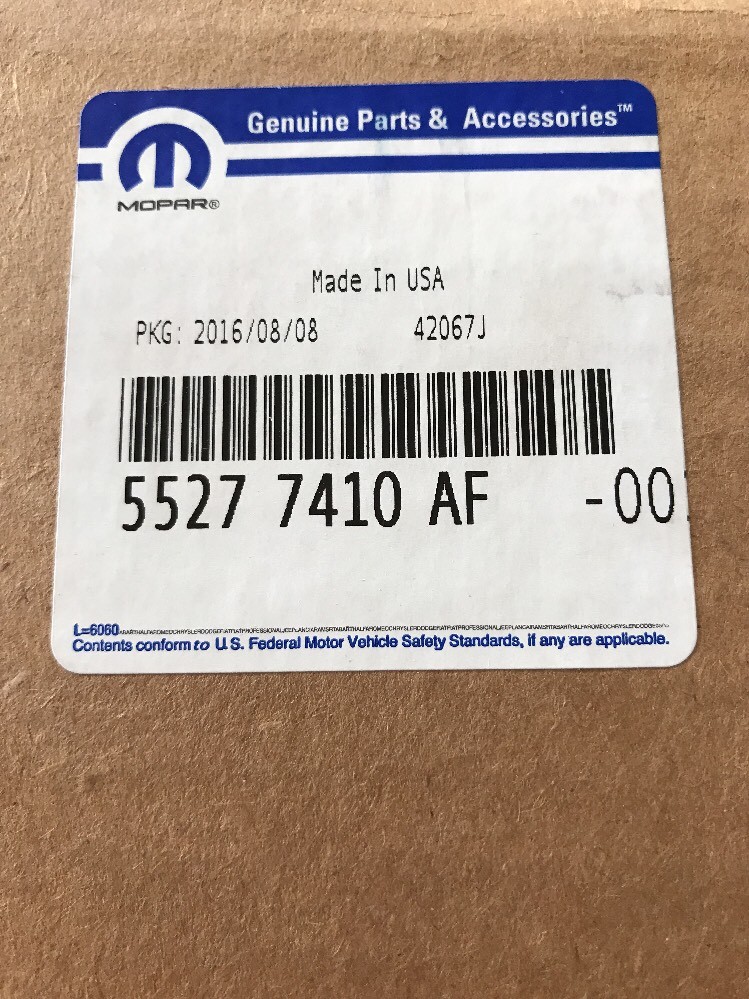 55277410AF New OEM Chrysler Mopar Head Lamp | eBay