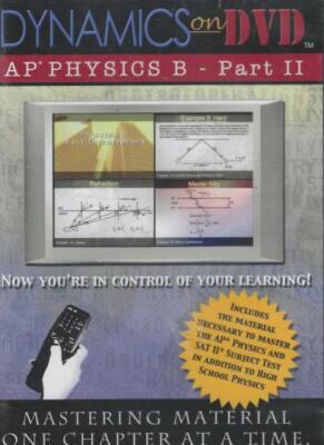 Dynamics On DVD: AP Physics B Part II DVD VIDEO EDUCATIONAL learn ...
