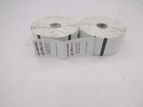 2 Pk Jiffy Lube Service Write On Labels 6101019 1.8125"x2.5" 1000 Total ...