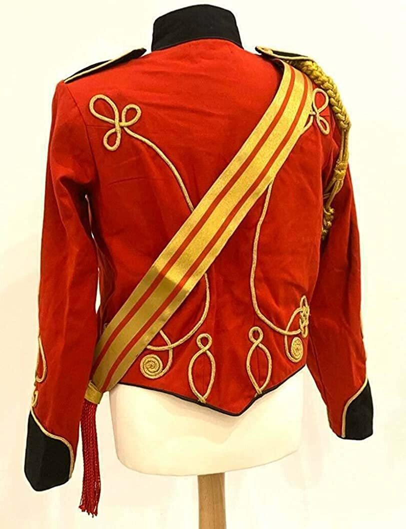 Ceremonial Red Hussar Officers Jacket with Aiguillette 5 Pieces Set | eBay