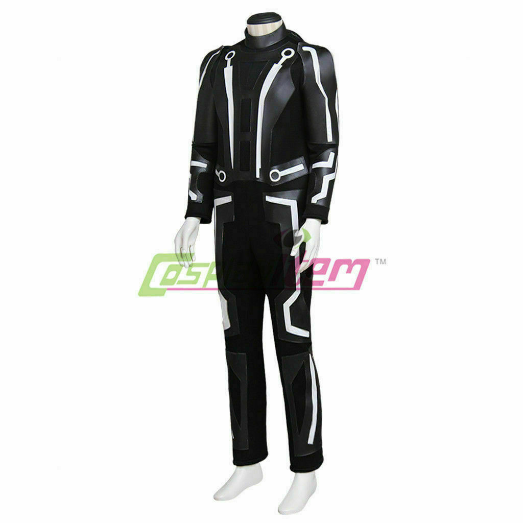 Tron: Legacy Sam Flynn Adult Men's Jumpsuit Cosplay Costume custom made ...