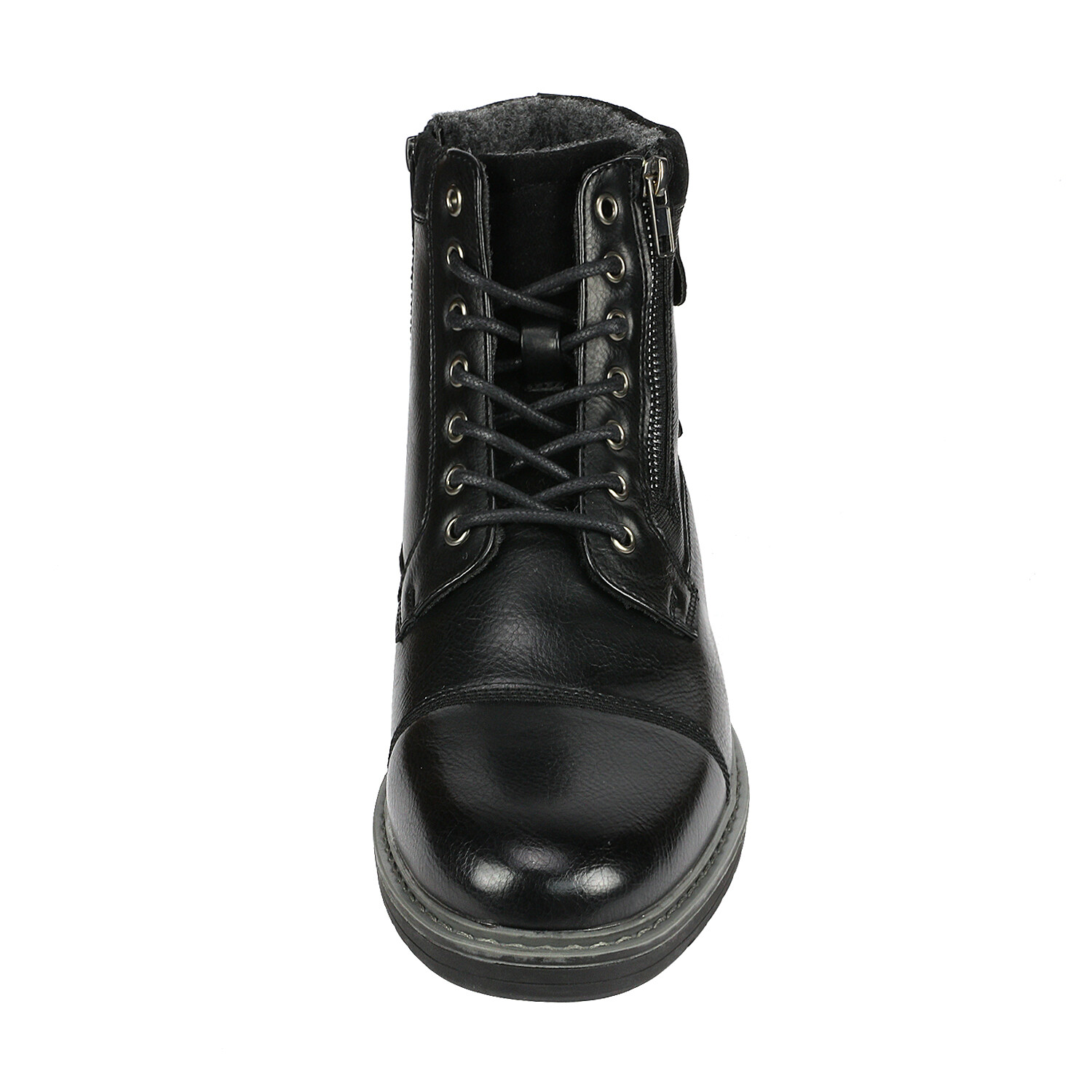 Men Motorcycle Boots Combat Riding Oxford Dress Chelsea Leather Shoes ...