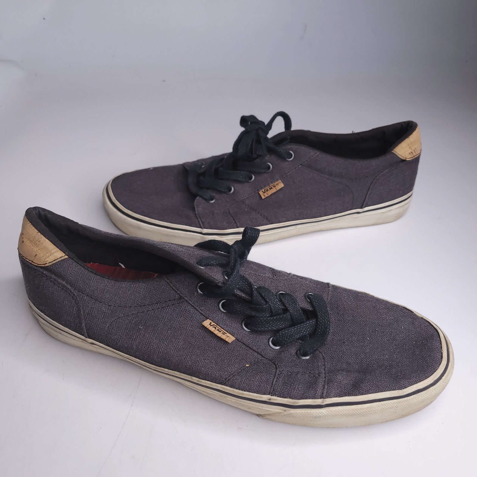 Vans Shoes Mens 11.5 Gray Low top Classic Skate Bamboo | eBay