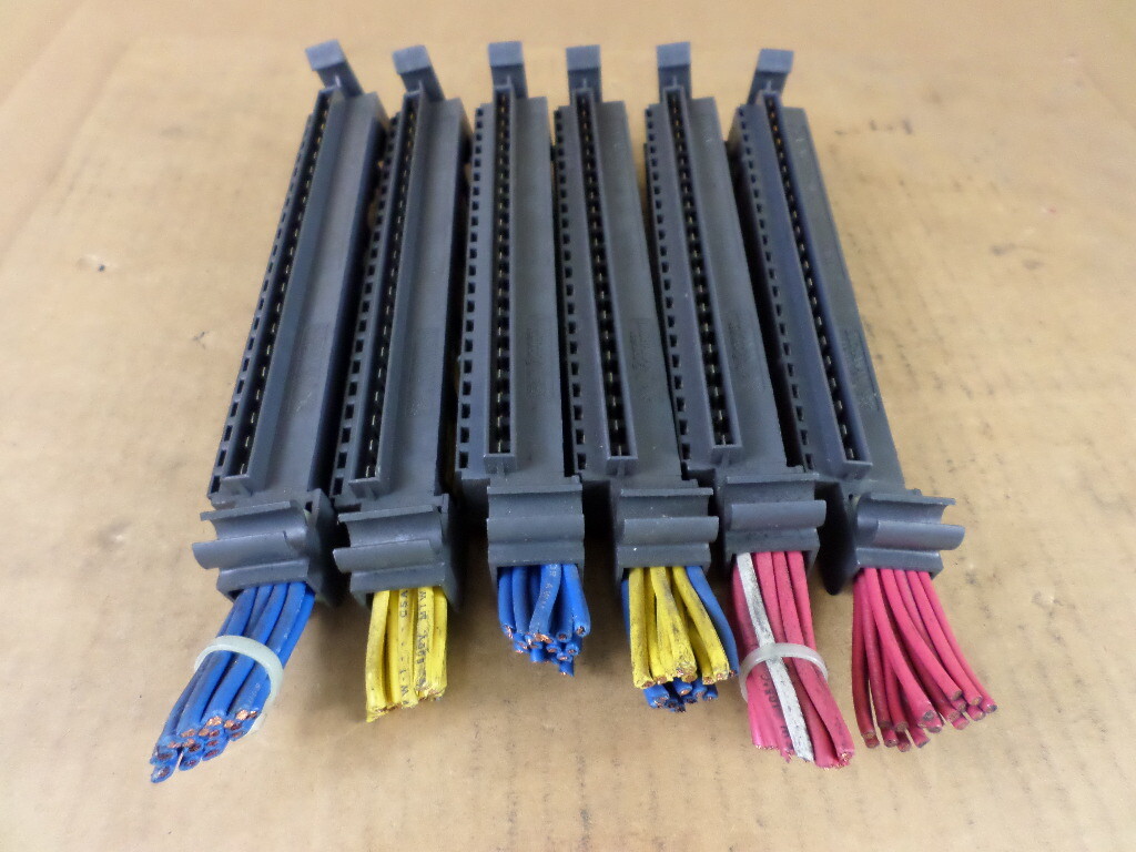 Lot of 6 Allen-Bradley 1771-WH Buchanan AB21WXM 21-Terminals Wiring ...