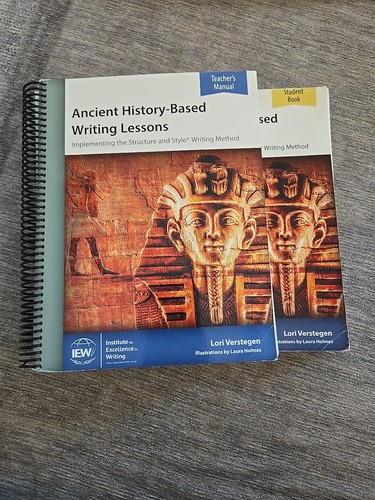 Ancient History-Based Writing Lessons IEW Teacher And Student | eBay