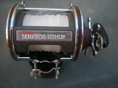 Penn 113HLW Senator 4/0 Wide Fishing Reel w/Aluminum Spool USA Model | eBay