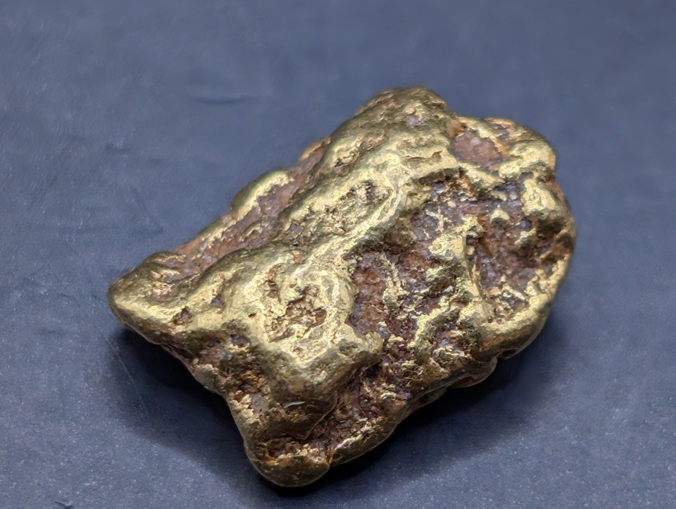 🔥 20K-22K SOLID GOLD BIG LARGE ALASKAN NUGGET CHUNKY PICKER 3.9 GRAMS ...