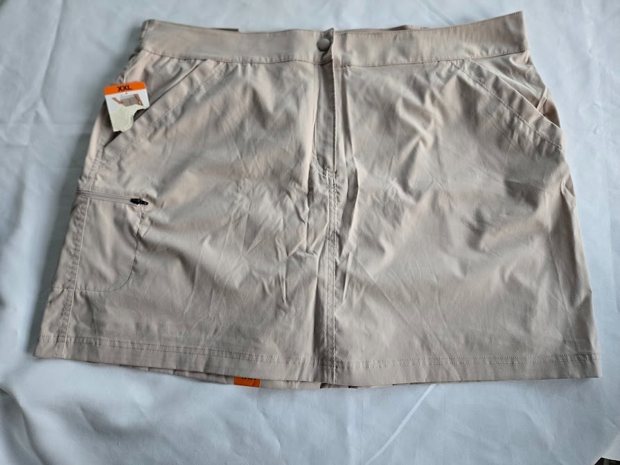 32 Degrees Cool Tech Skort - Beige - Womens XXL - NEW | eBay