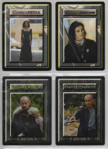 Highlander TCG CCG The Prophecy : Cassandra VS Roland Kantos Deck Set ...