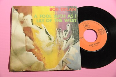 Bob Dylan 7" A Fool Such As I Italy Orig 1974 EX+ | eBay