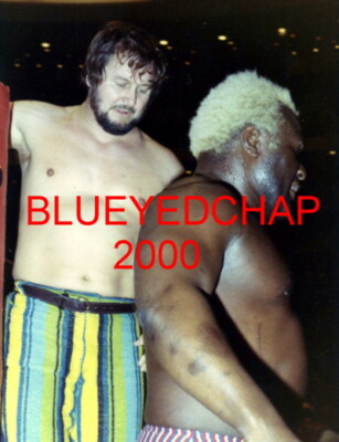 REGINALD LOVE & SWEET DADDY SIKI WRESTLER 8 X10 WRESTLING PHOTO WWWF ...