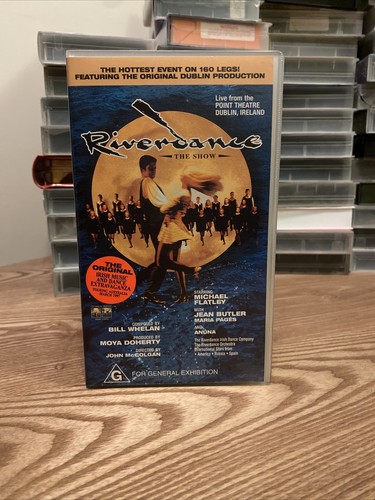 Riverdance The Show VHS Tape Michael Flatley Jean Butler Maria Pages ...