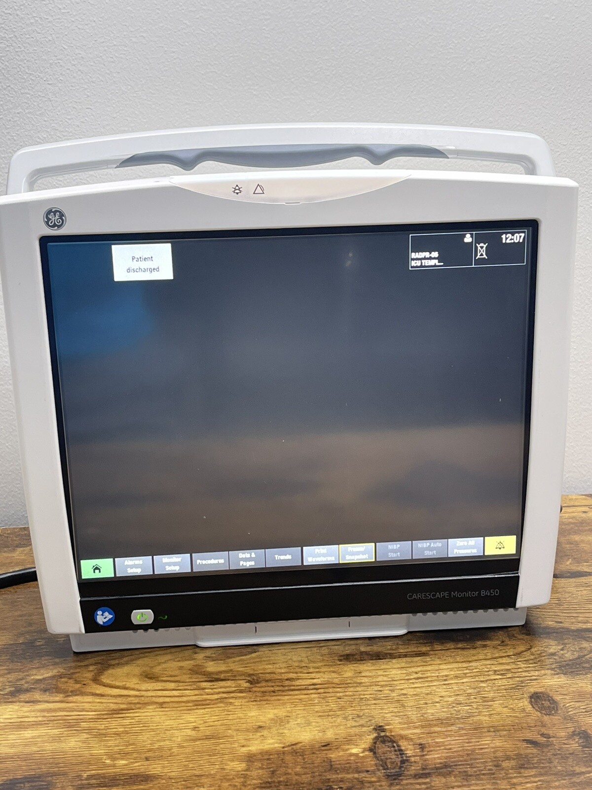 GE B450 Patient Monitor - No Modules #1 | eBay
