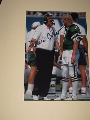 New York Jets BRUCE COSLET Signed 4x6 Photo NFL AUTOGRAPH | eBay