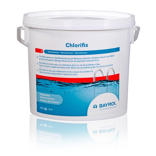 BAYROL Chlorifix 5,0 kg Schwimmbad Pool Chlorgranulat Chlor Schnell ...